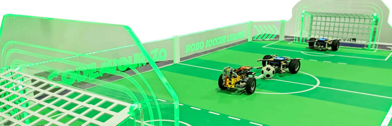 Track 3 Robo Soccer League in Biggest Coding Competition for Kids
