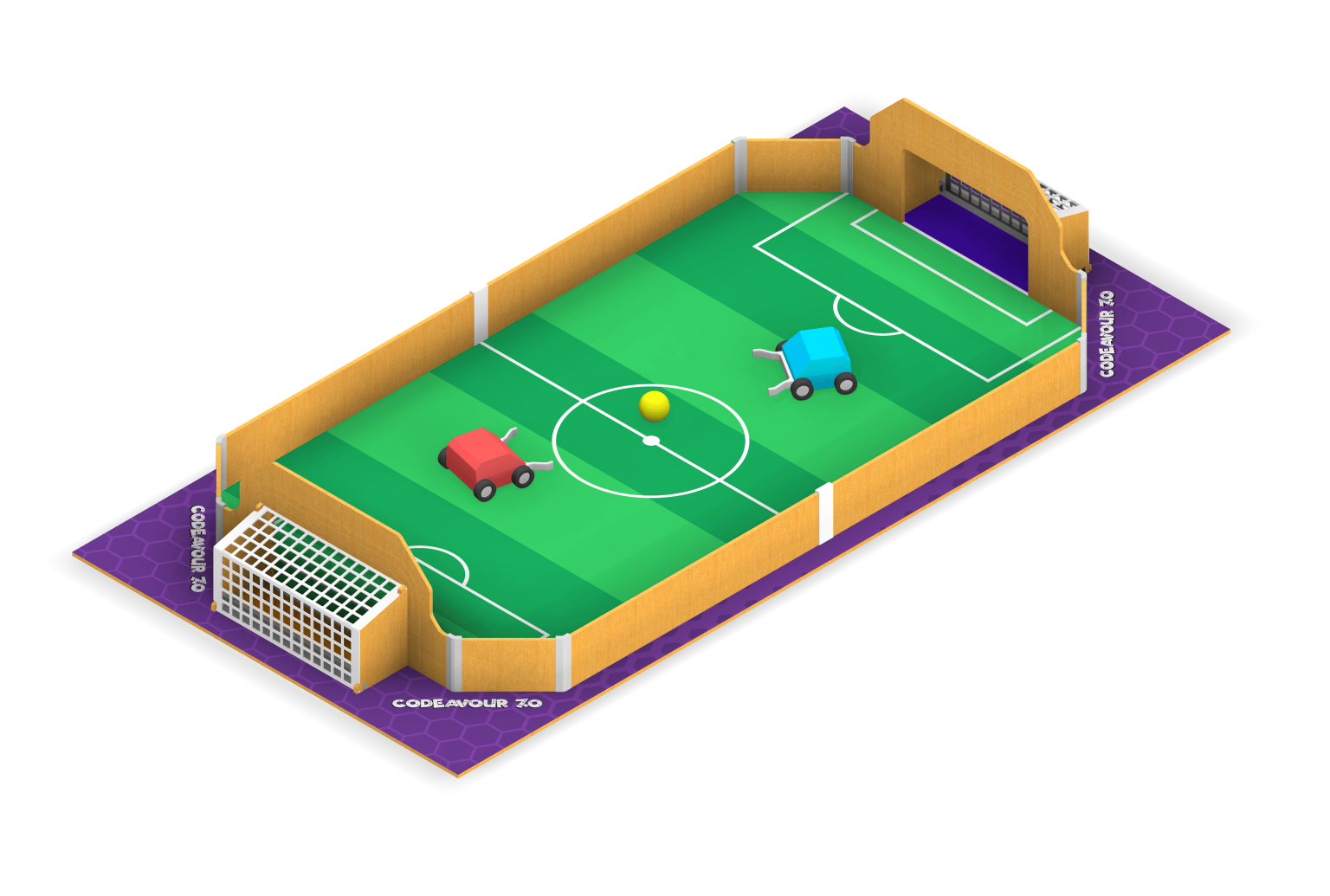 Track 3 Robo Soccer League in Biggest Coding Competition for Kids